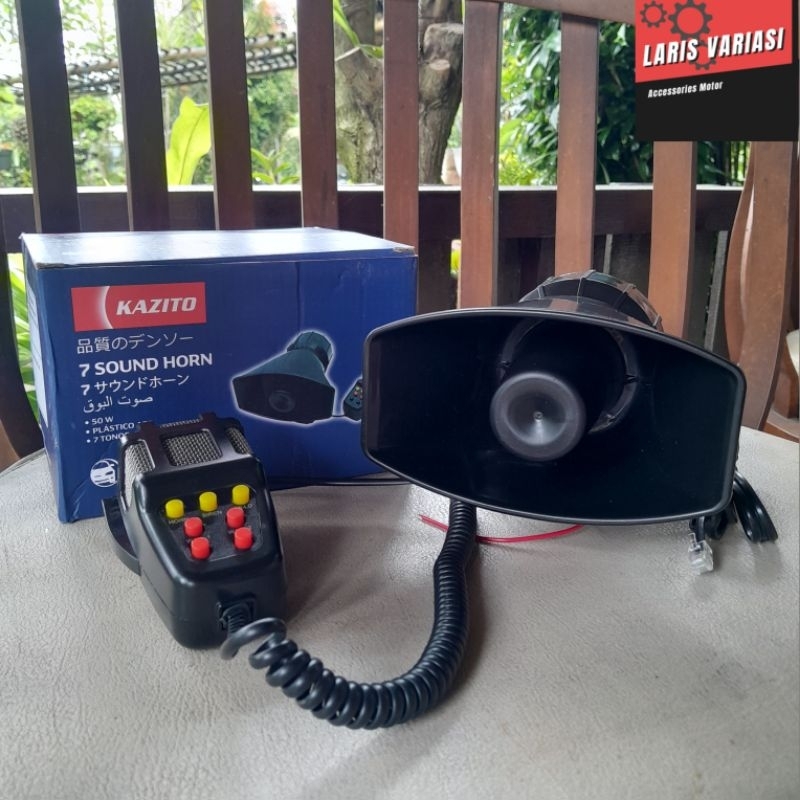 Jual KLAKSON TOA 7 SUARA 12VOLT UNTUK MOTOR & MOBIL | Shopee Indonesia