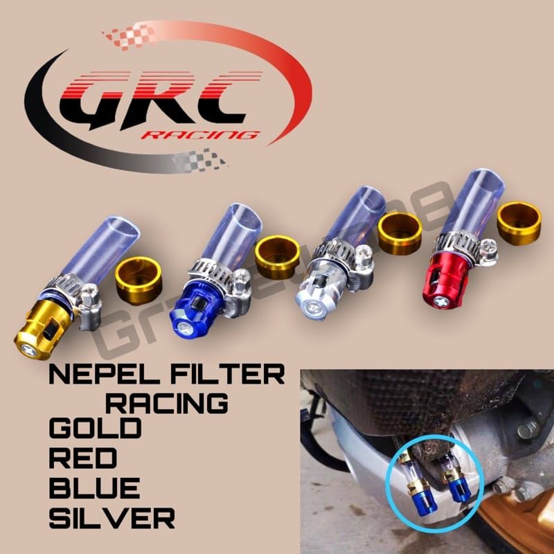 Jual PROMO NEPEL PEMBUANGAN FILTER RACING UNIVERSAL VARIO NMAX AEROX ...