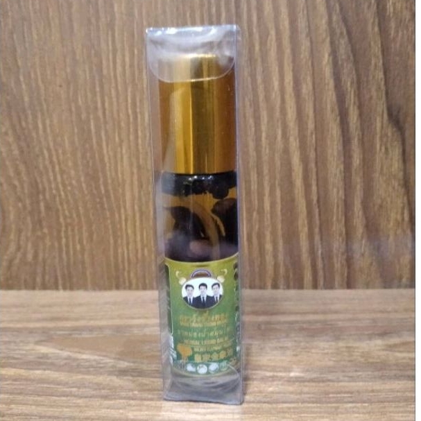 Jual Minyak Angin Thailand Herbal Liquid Balm Roll On Wang Chang Thong ...