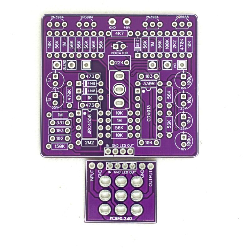 Jual T-Audio PCBFX-240 Based on MXR Blue Box Octave Fuzz Guitar Effect ...