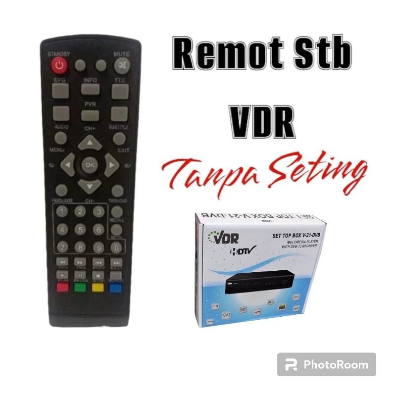 Jual Remote Stb Vdr/Remote set top box vdr | Shopee Indonesia