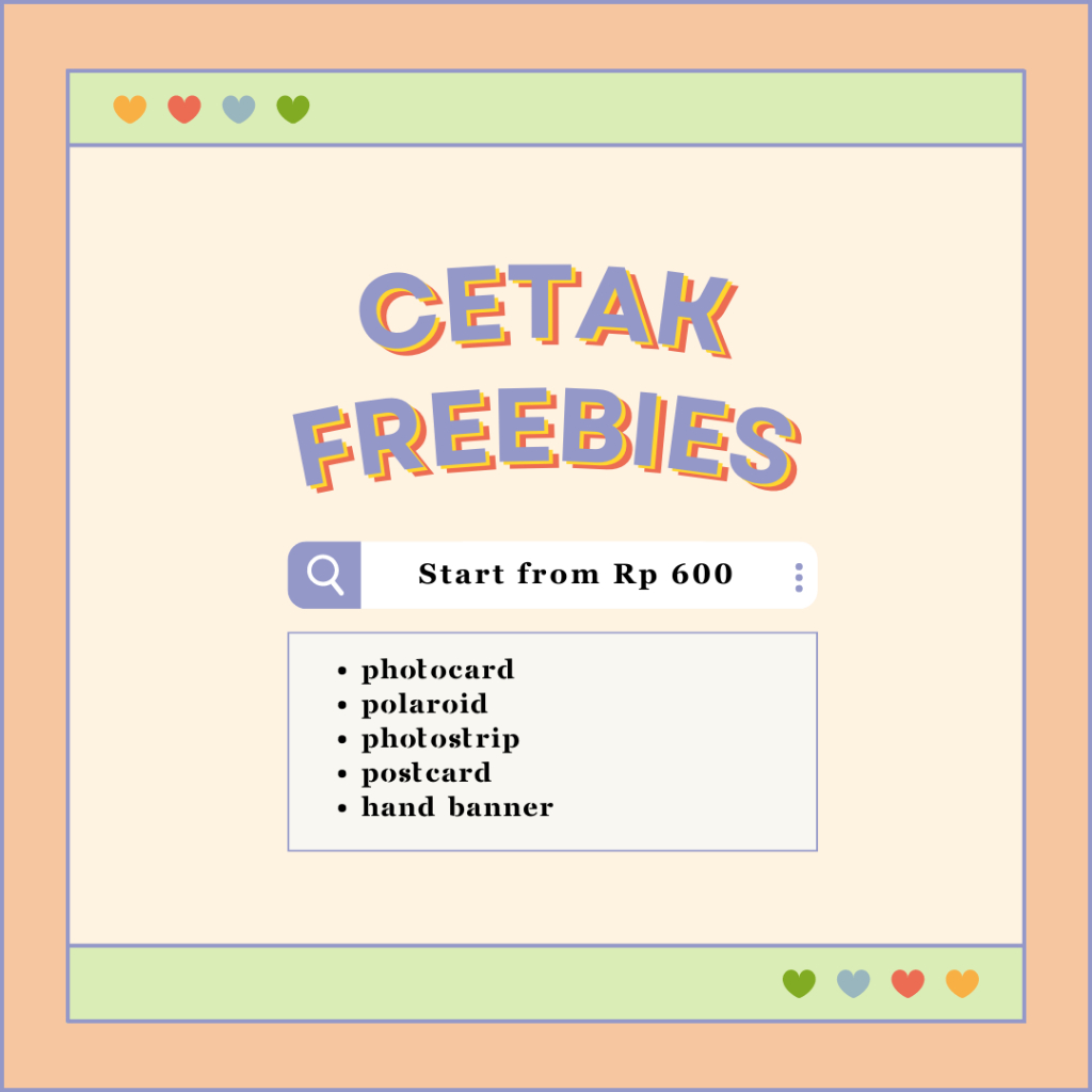 Jual Cetak Freebies | Shopee Indonesia