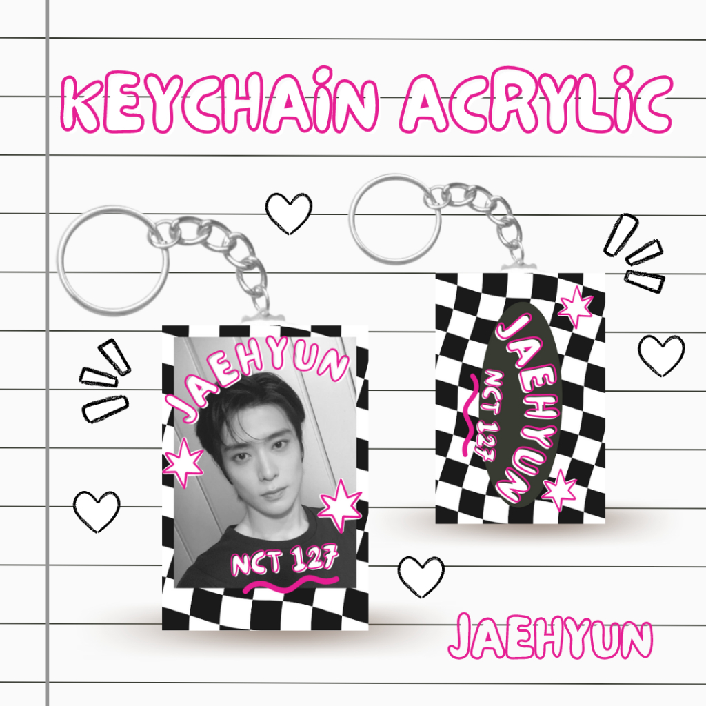 Jual [ NCT 127 ] K POP KEYCHAIN ACRYLIC KEYRING NCT 127 GANTUNGAN KUNCI ...