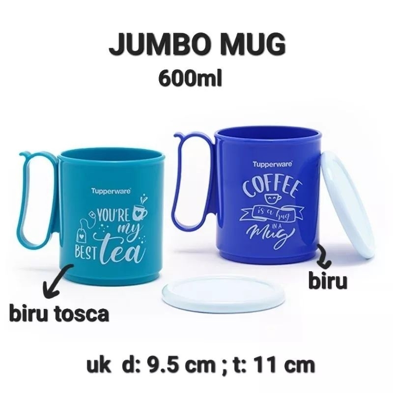 Jual Tupperware - Jumbo Mug ( Dapat 1 Pcs ) | Shopee Indonesia