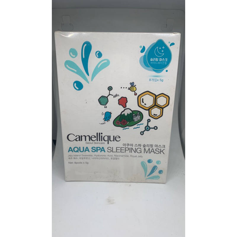 Jual camellique aqua spa sleeping mask | Shopee Indonesia