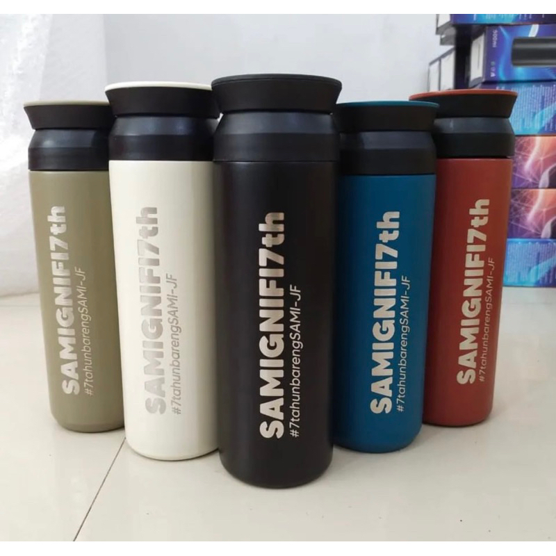 Jual Botol Minum Tumbler Custom Grafir Nama model Travel 500ml ( Free ...