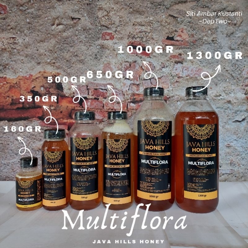 Jual Java Hills Honey Multiflora Madu Murni | Shopee Indonesia