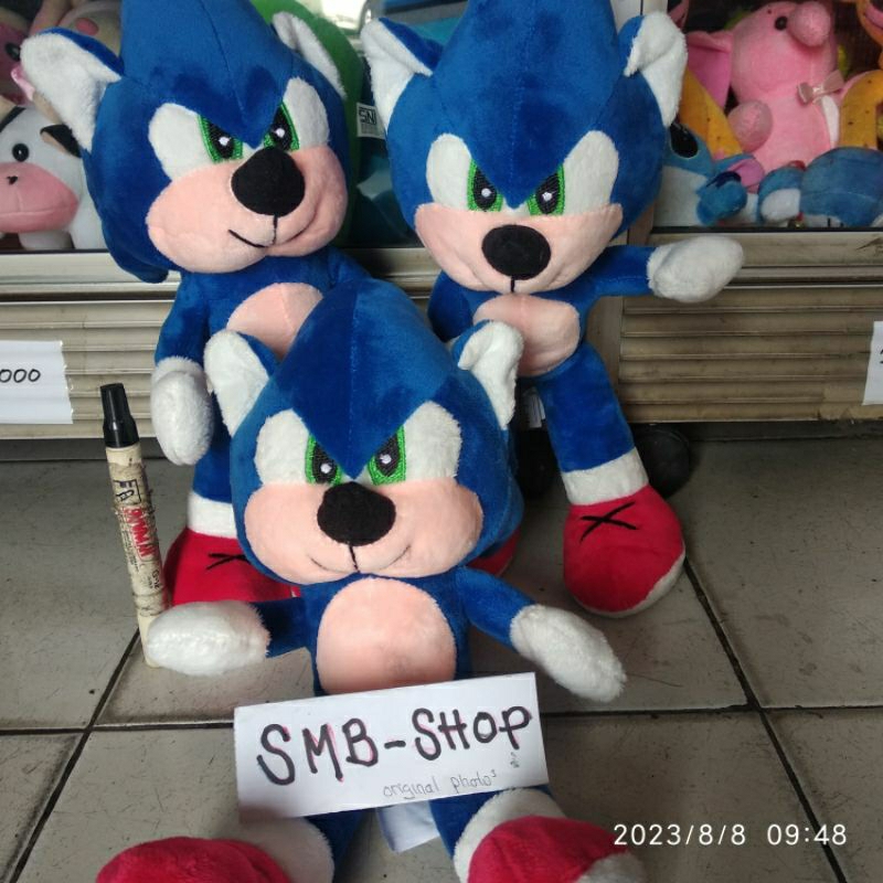 Jual Boneka landak sonic the hedgehog unofficial | Shopee Indonesia