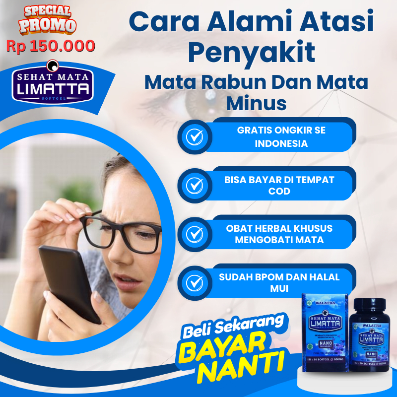 Jual Obat Mata Rabun, Mata Minus Penghilahatan Tidak jelas Segera Atasi ...