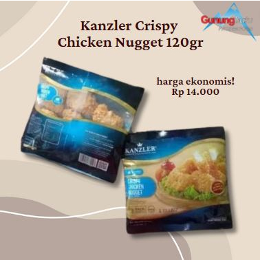 Jual KANZLER CRISPY CHICKEN NUGGET VARIAN 450 GR & 120 GR | Shopee ...