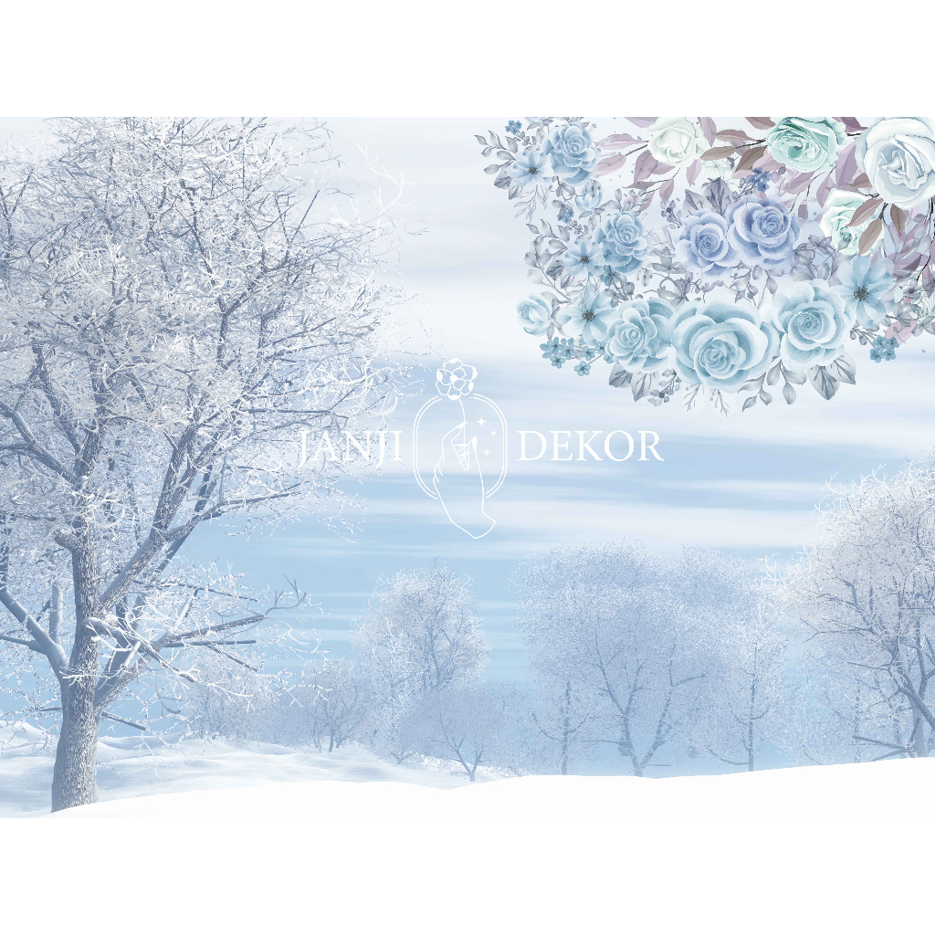 Jual Banner / Walpaper untuk Backdrop Pelaminan ukuran 4 x 3 meter ...
