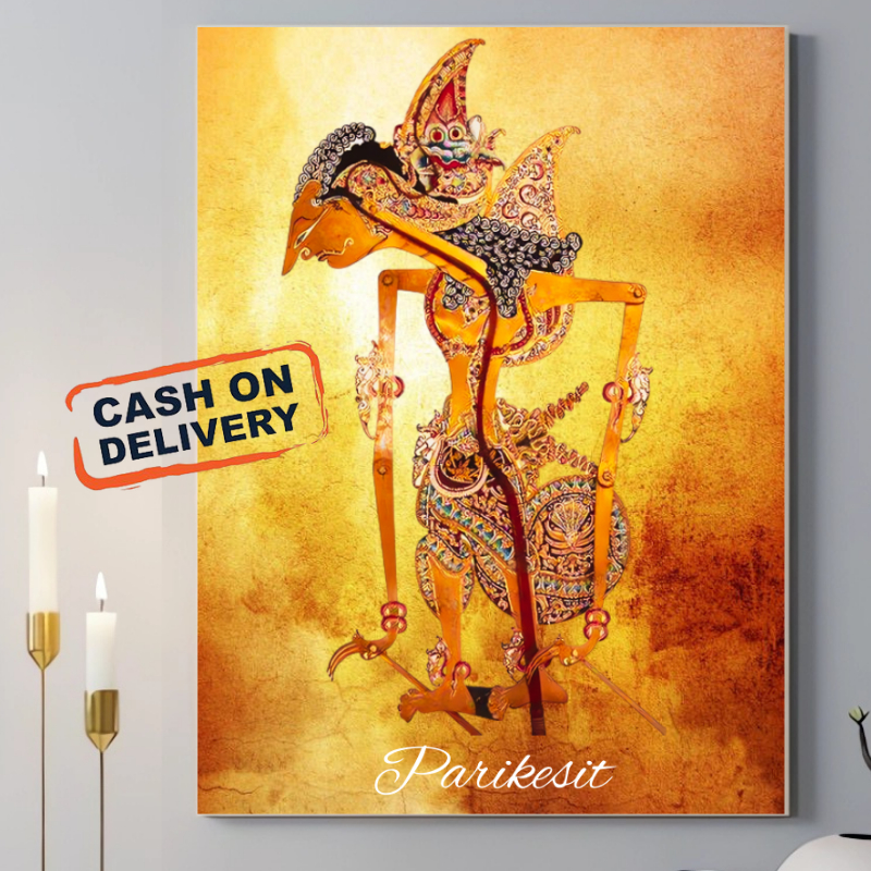 Jual Poster Wayang Kulit Parikesit Untuk Hiasan Dinding Dan Wall Dekor ...