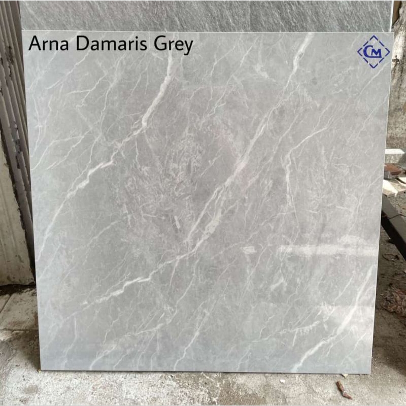 Jual Granite lantai 60x60 damaris grey arna glossy | Shopee Indonesia