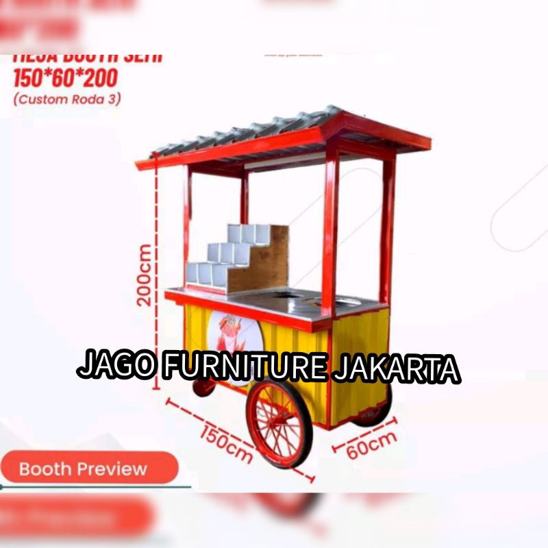 Jual gerobak besi kuat | Shopee Indonesia
