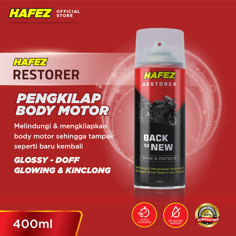 Jual Hafez Restorer - Penghitam & Pengkilap Body Mobil / Motor / Semir ...