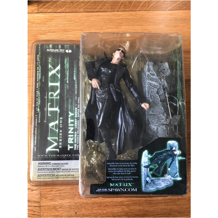 Jual McFarlane Toys Trinity The Matrix Series one Lobby Scene | Shopee ...
