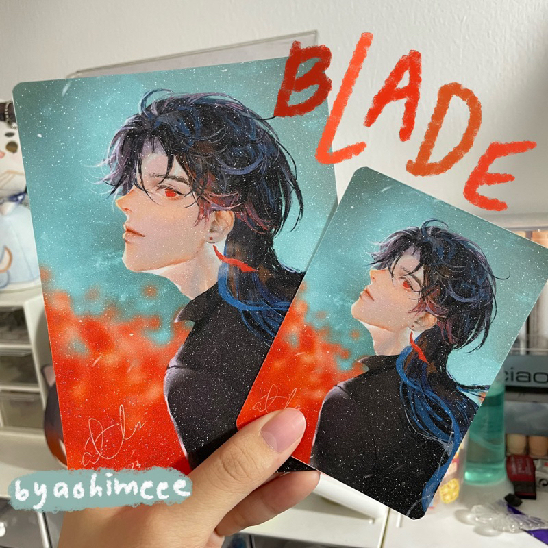 Jual Photocard Honkai Star Rail Blade Glitter | HSR Artprint PC Ren ...