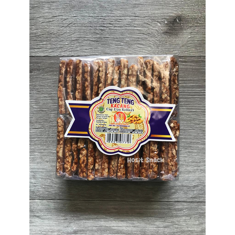 Jual Teng Teng Bangka Kacang isi 30 Cap Dua Kelinci / TengTeng Kacang ...