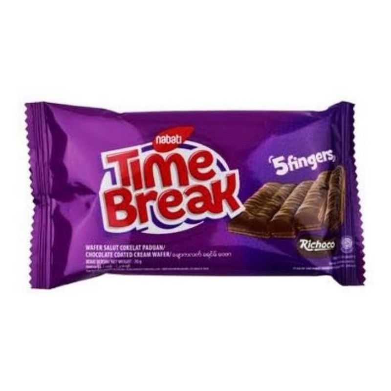 Jual Wafer Coklat Nabati Time Break 1000 20pcs | Shopee Indonesia
