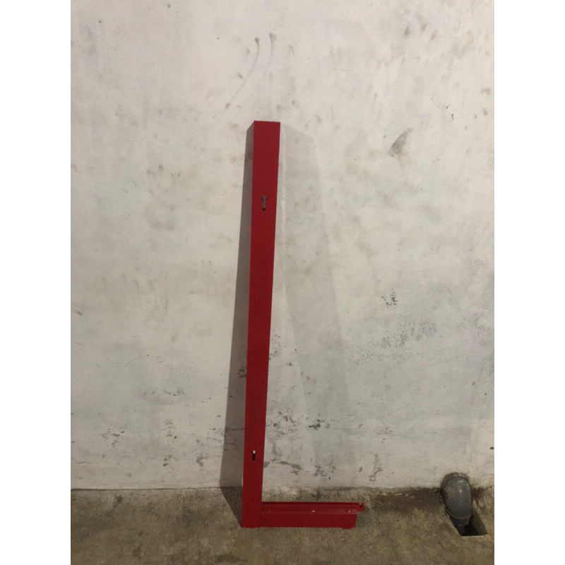 Jual tiang rak gondola single 120cm | Shopee Indonesia