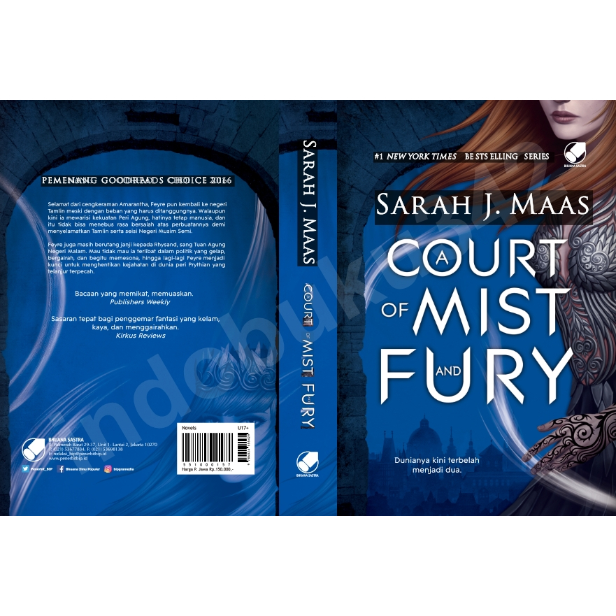 Jual a court of mist and fury - Sarah J. Maas | Shopee Indonesia