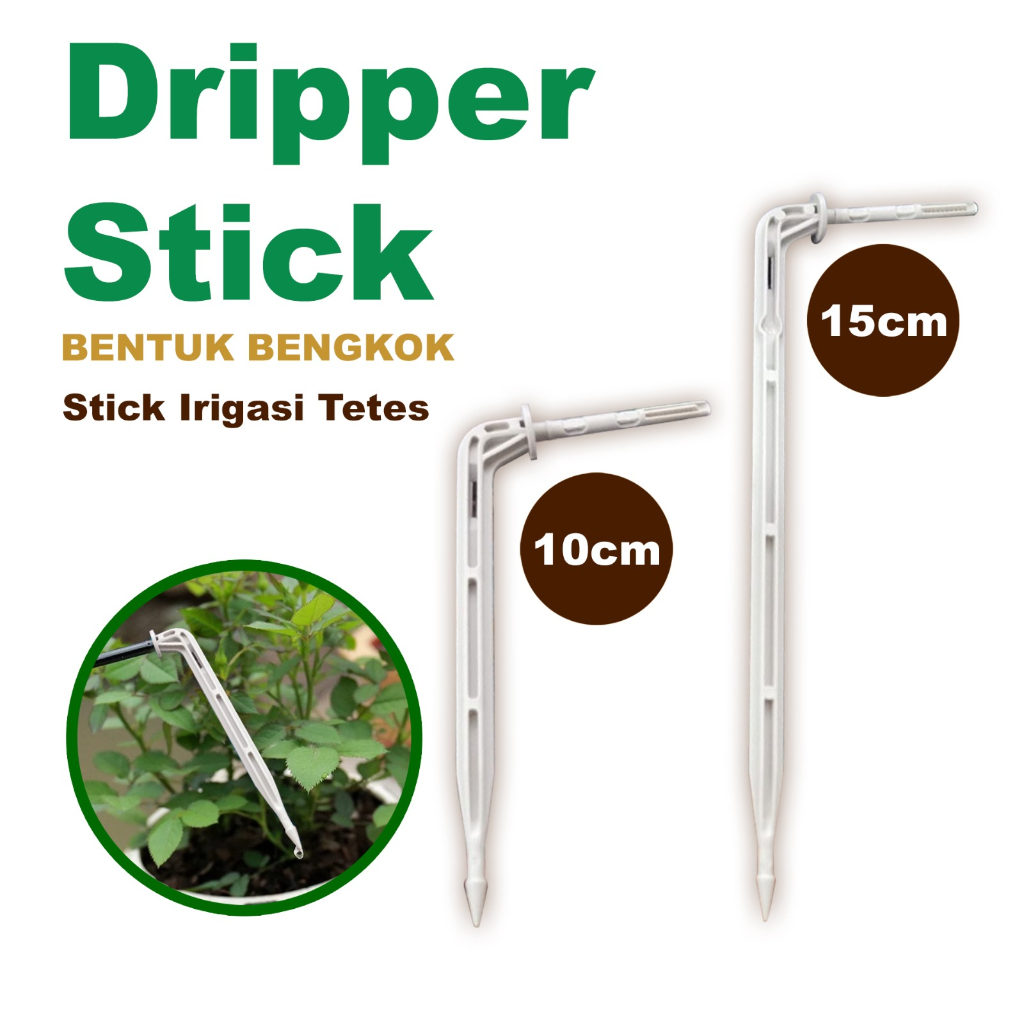 Jual STICK DRIPPER - WATER DRIPPER - IRIGASI TETES SELANG PE - 5 mm ...