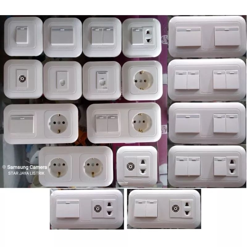 Jual Saklar Panasonic Inbow (IB) Saklar Engkel-Engkel Tebal, Saklar ...