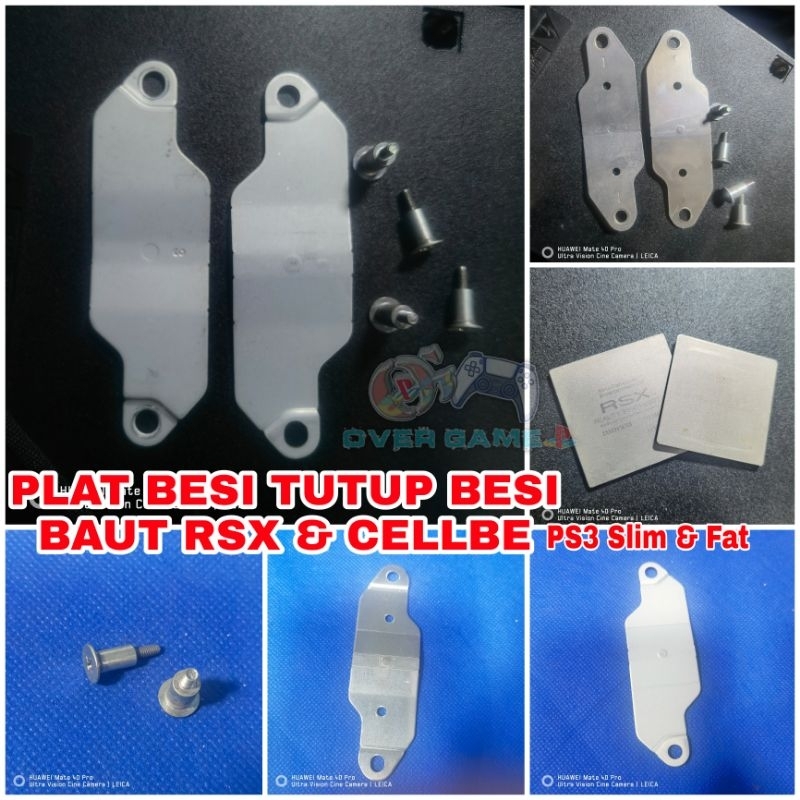 Jual Plat dan Baut RSX CELLBE PS3 BESI TUTUP IC RSX CPU CELLBE PS3 FAT ...