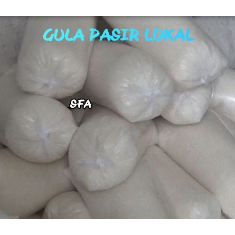Jual Gula Pasir Lokal 1kg | Shopee Indonesia