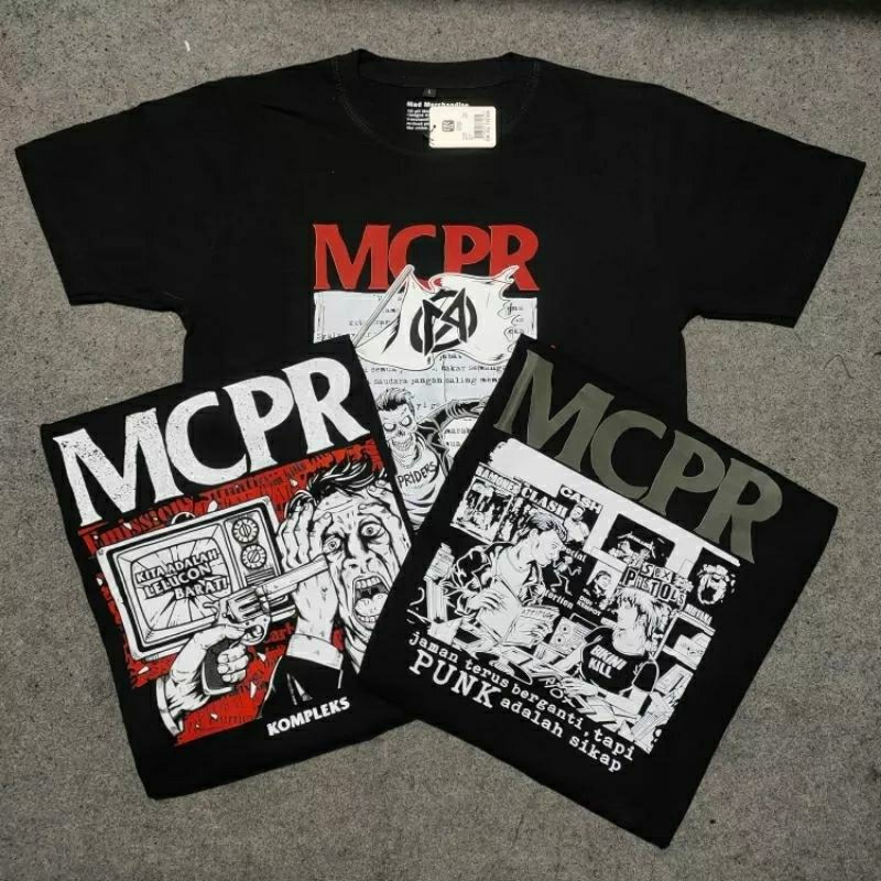 Jual KAOS PUNK/MCPR PUNK IS ATTITUDE/KAOS BAND PUNK | Shopee Indonesia