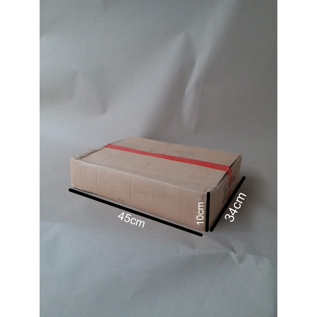Jual KARTON / KARDUS BOX KOTAK TEBAL (45cm x 34cm x 10cm) 2 | Shopee ...