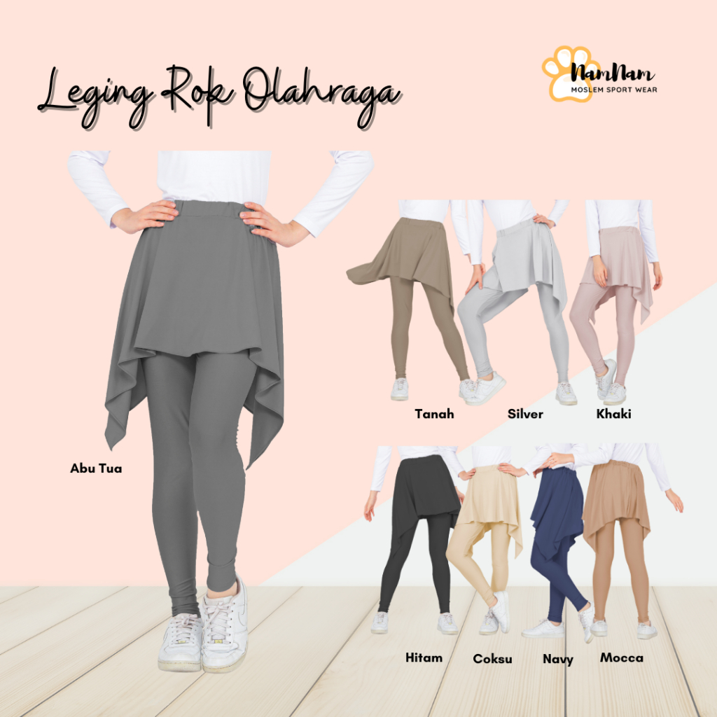 Jual Legging rok sport olahraga booty skirt pants | Shopee Indonesia