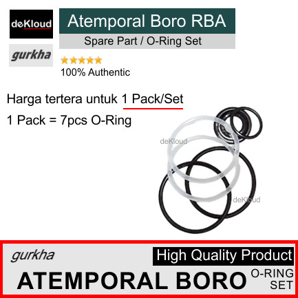 Jual O-Ring Set for ATEMPORAL BORO RBA | karet seal sil oring | Shopee ...
