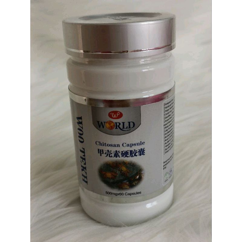 Jual Chitosan Capsule Woo Tekh Obat ginjal dan hipertensi, mencegah ...