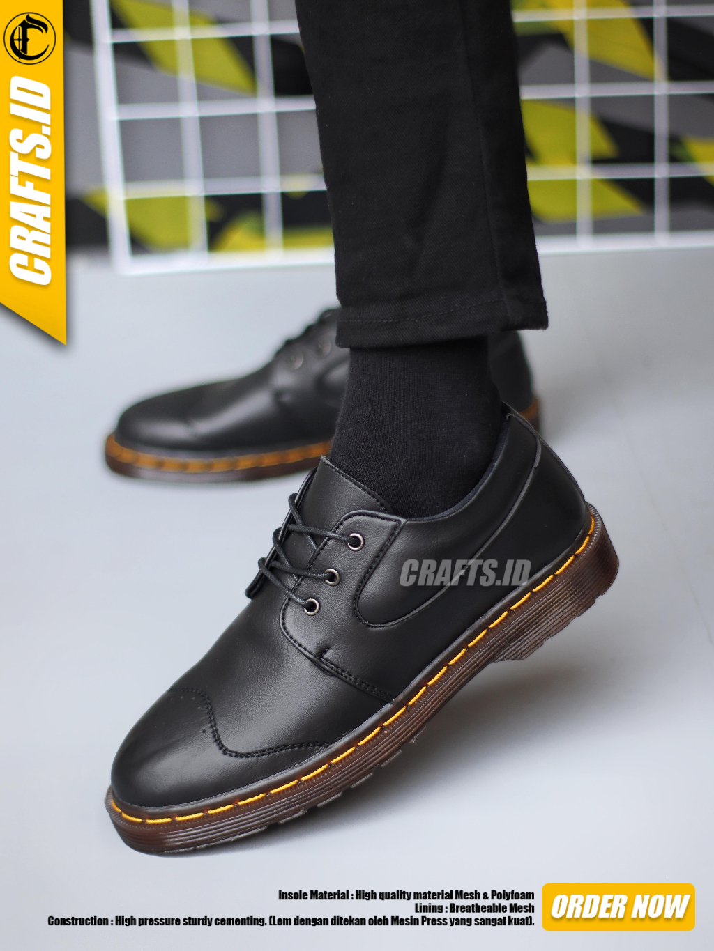 Jual Domart - Sepatu Formal Pantofel Kerja Pria | Shopee Indonesia