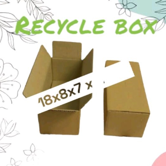Jual Box kardus packing 18x8x7 cm kerdus daur ulang luar polos dalam ...