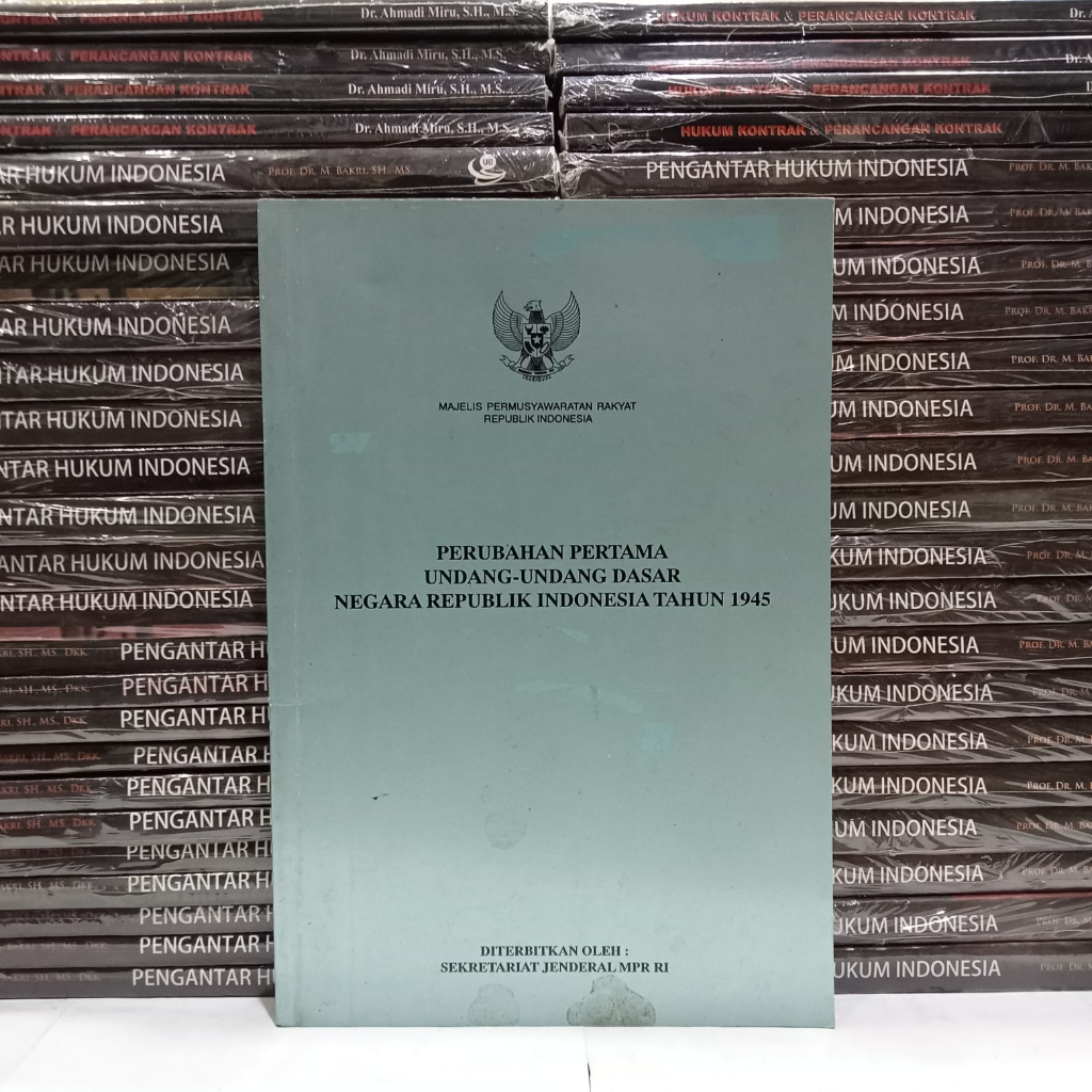 Jual Buku Perubahan Pertama Undang Undang Dasar Negara Republik Indonesia Tahun 1945 | Shopee ...
