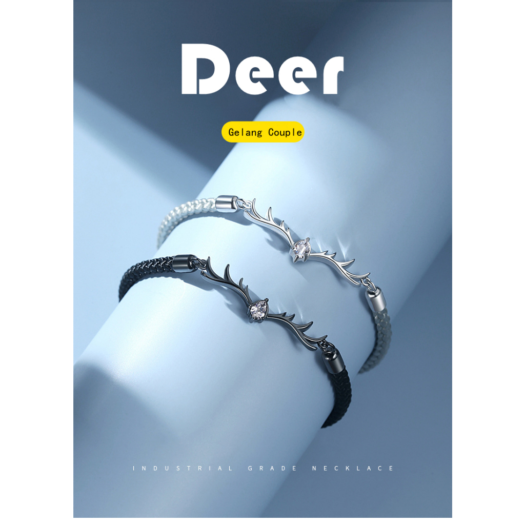 Jual gelang couple/gelang couple aesthetic/gelang pasangan | Shopee ...