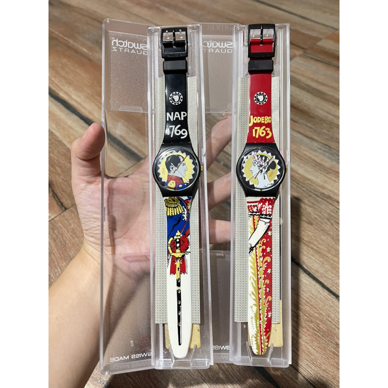 Jual Swatch Famous Couple by Ravage GB158-159 Napoleone & Josephine ...