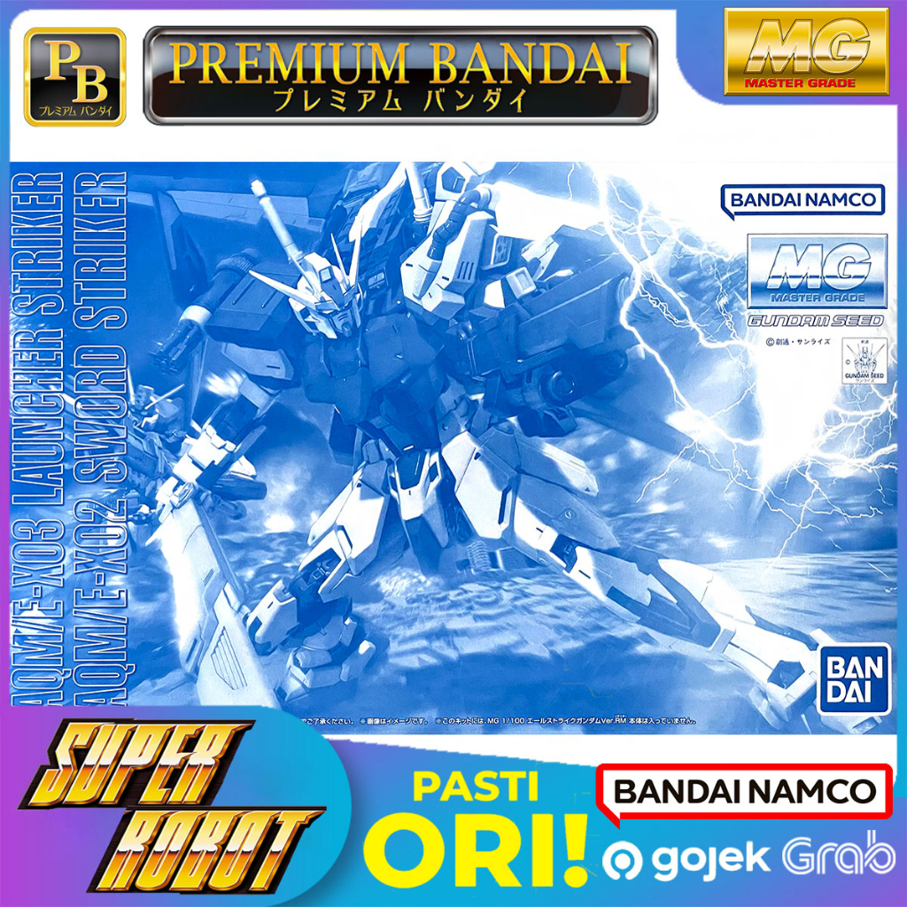 Jual BANDAI MG Launcher / Sword Striker Pack for Aile Strike Gundam Ver ...