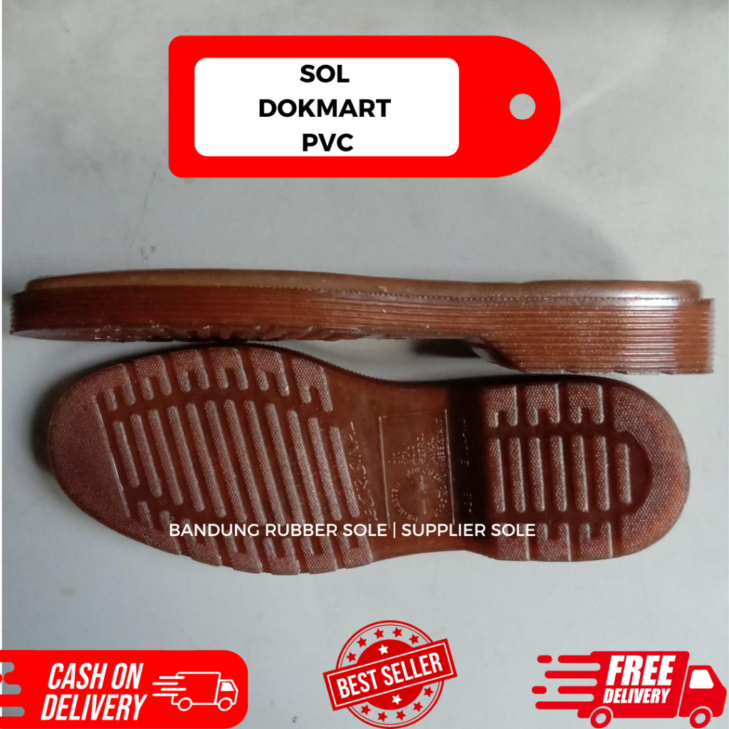 Jual Sole Dokmart Kaca Bening Original - Outsole MTR | Shopee Indonesia