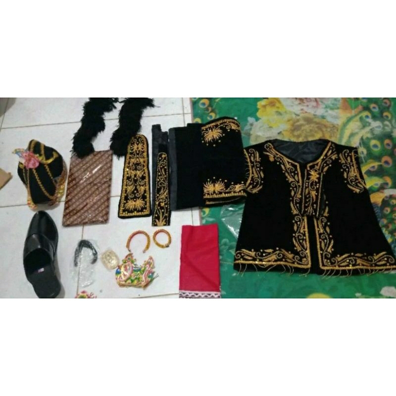 Jual Kostum Wayang Orang Srikandi Set Lengkap Baju Perwayangan Adat ...