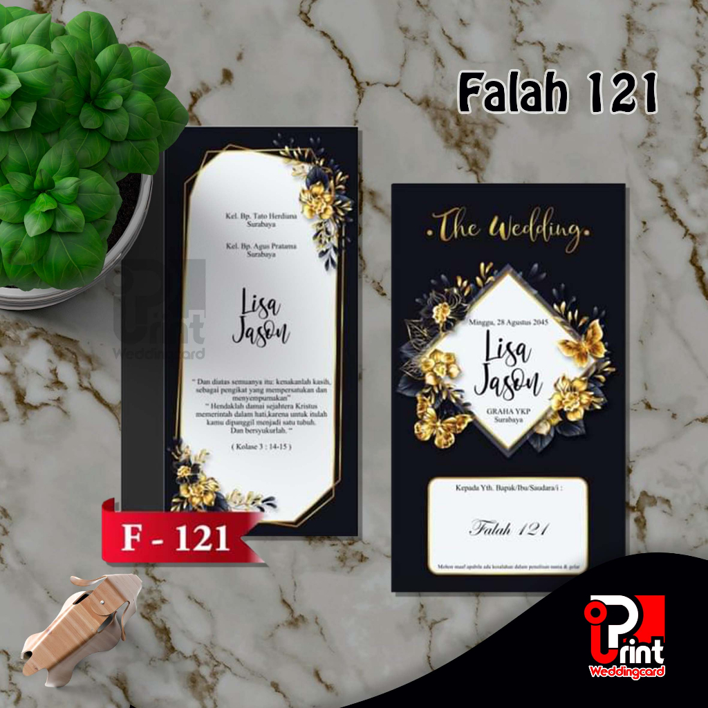 Jual Blangko Undangan Falah 121 | Blangko Undangan | Undangan Murah ...