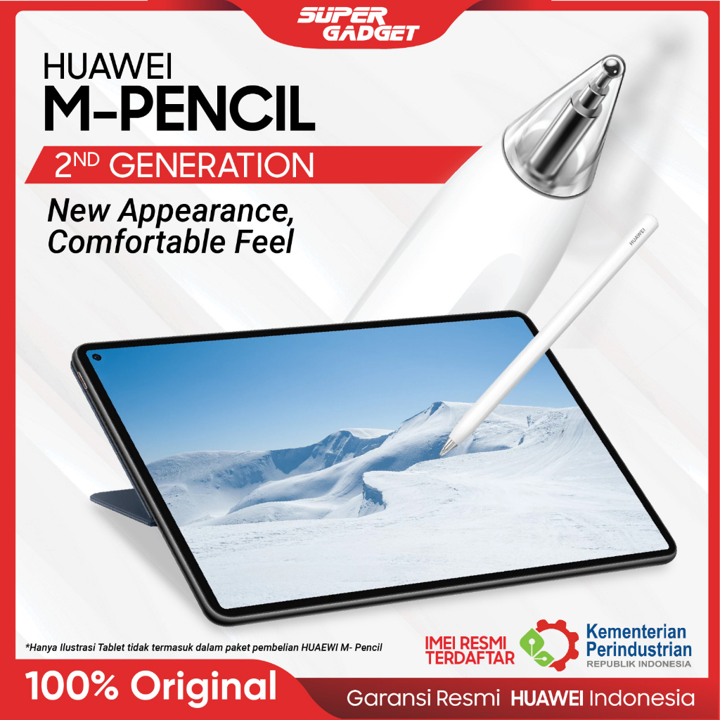 Jual Huawei M Pencil Gen 2 Stylus Pan Compatible with Matepad Air ...