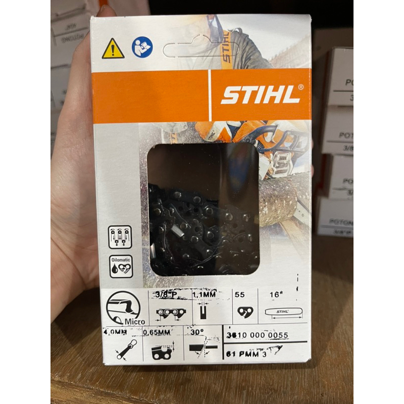 Jual Rantai chainsaw stihl type ms 180 16” | Shopee Indonesia