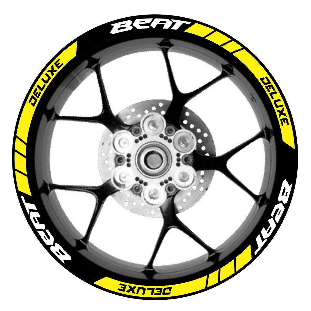 Jual stiker velg beat deluxe | Shopee Indonesia