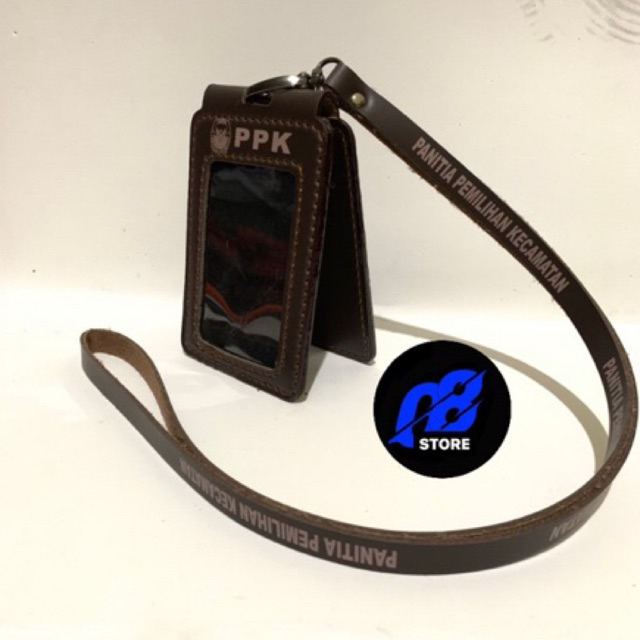 Jual TEMPAT ID CARD HOLDER KULIT PPK LIPET ID CARD KULIT LIPET PPK ...