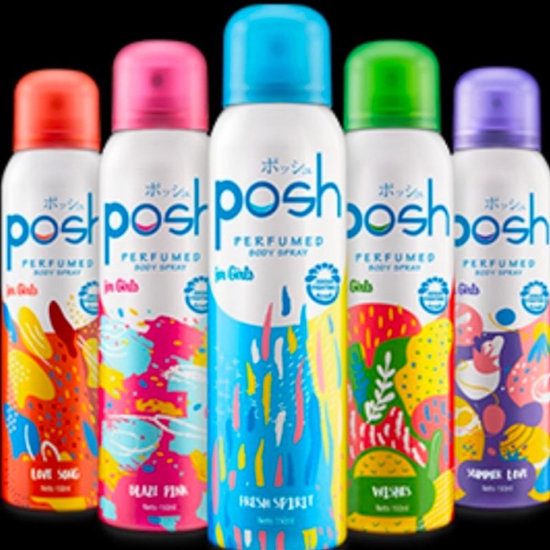 Jual POSH Women Body Spray Botol 150ml | Shopee Indonesia