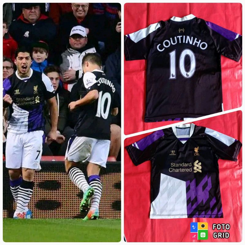 Jual JERSEY RETRO LIVERPOOL. COUTINHO #10 GO | Shopee Indonesia
