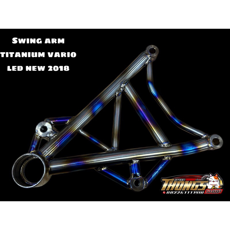 Jual Swingarm Titanium Ptitanium Honda Vario 125 150 2018-2022 | Shopee ...